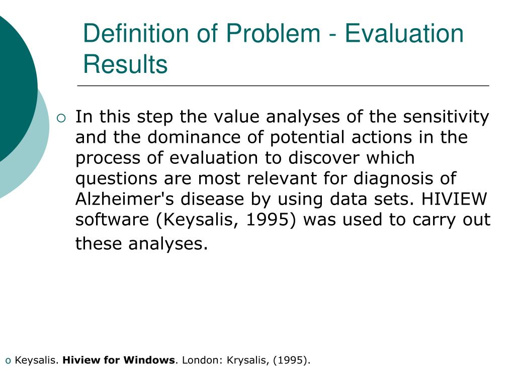PPT - A Multicriteria Model Applied in the Diagnosis of Alzheimer's ...