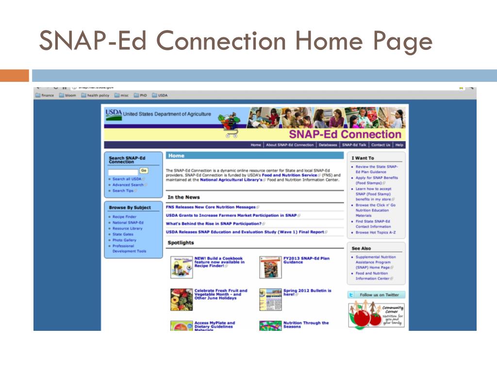 PPT - UNDERSTANDING SUPPLEMENTAL NUTRITION ASSISTANCE PROGRAM EDUCATION ... PPT - UNDERSTANDING SUPPLEMENTAL NUTRITION ASSISTANCE PROGRAM EDUCATION ...