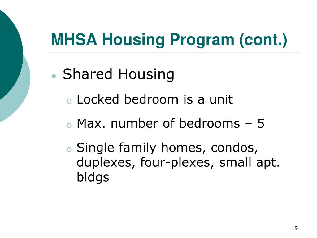 PPT MHSA Housing PowerPoint Presentation Free Download ID 3300963