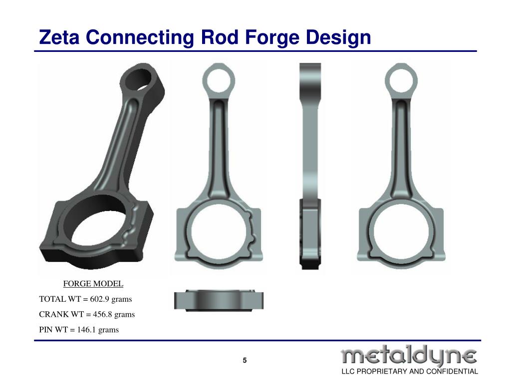 PPT - Hyundai Zeta Increased Power Connecting Rod Analysis November 15 ...