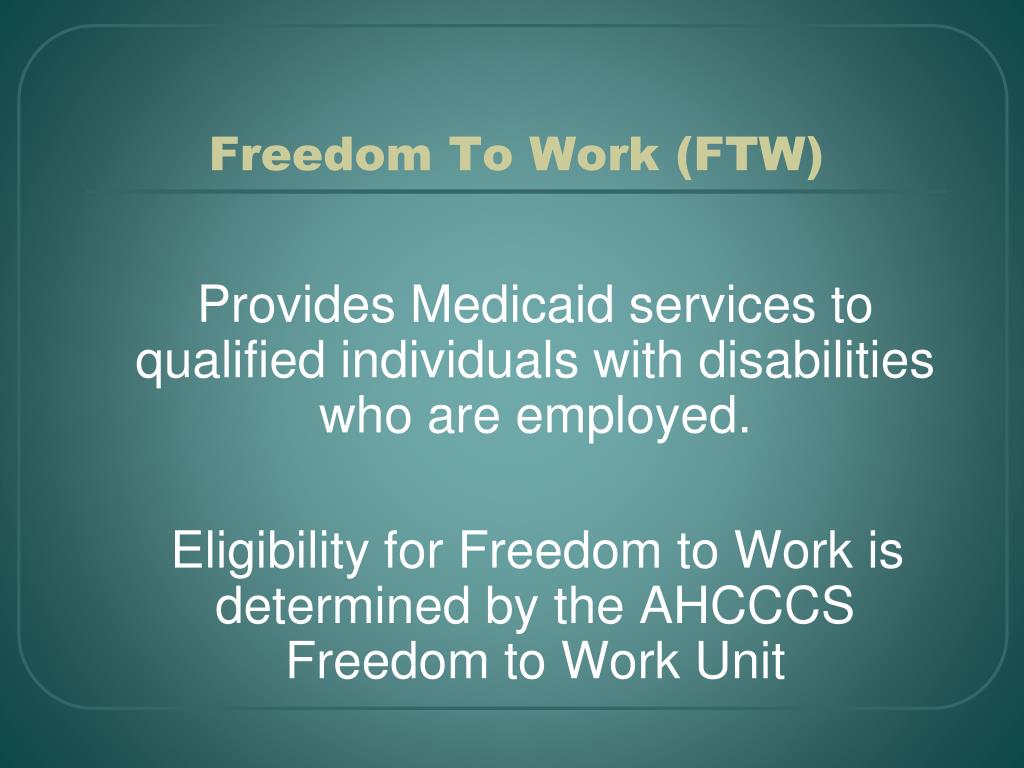 PPT - AHCCCS Arizona Health Care Cost Containment System PowerPoint ...
