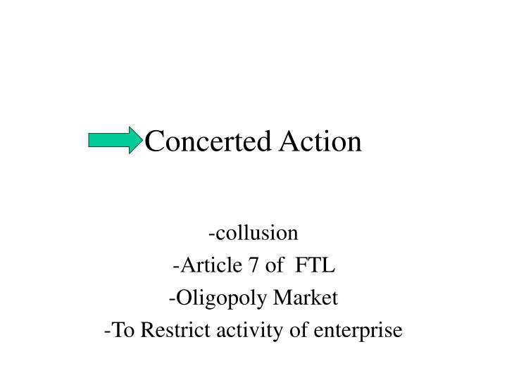 PPT - Concerted Action PowerPoint Presentation, free download - ID:3301510