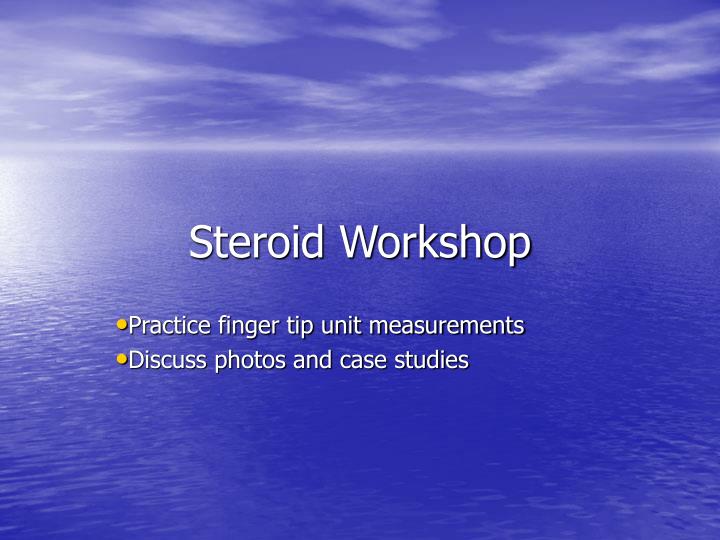 PPT - Topical Steroid Therapy PowerPoint Presentation - ID:3301696