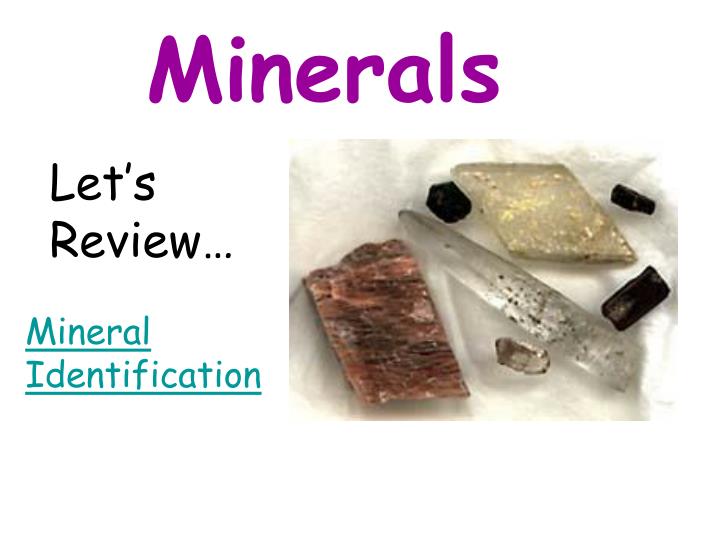 PPT - Minerals PowerPoint Presentation, free download - ID:3301767