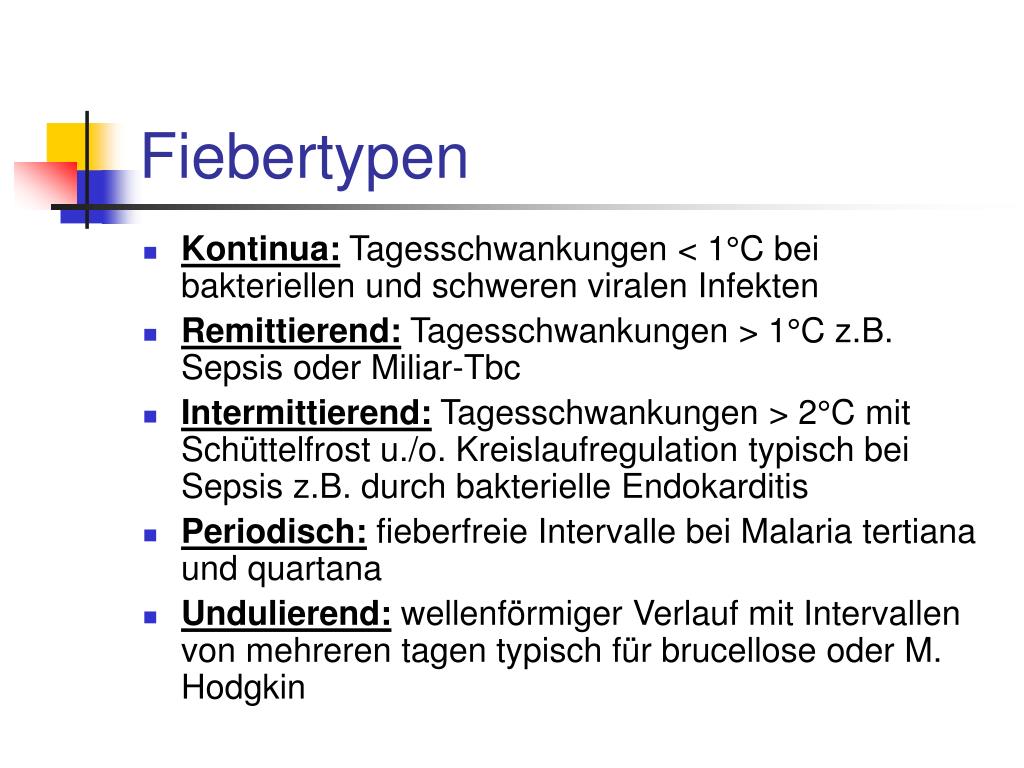PPT - Fieber Unklarer Genese: Diagnostische Schritte PowerPoint ...