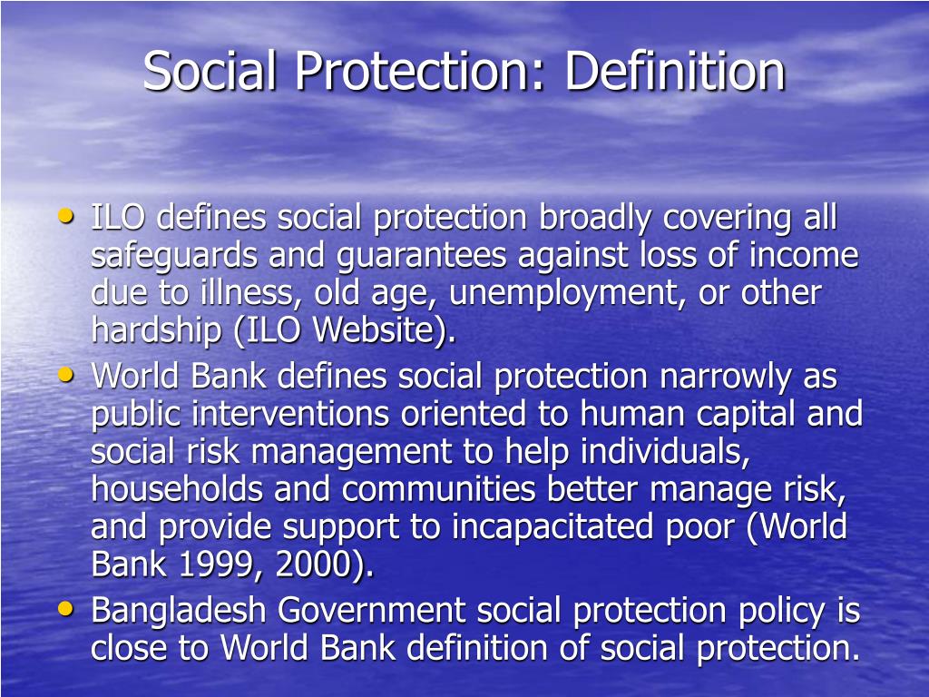PPT - Social Protection in Bangladesh PowerPoint Presentation, free ...