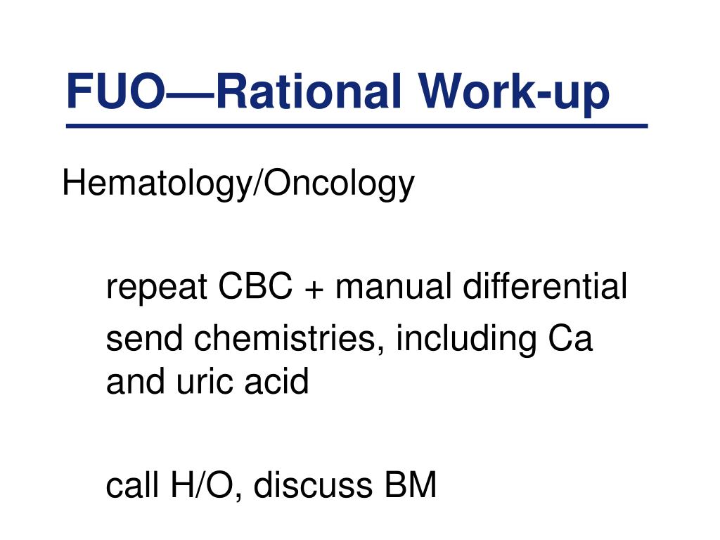 PPT - Pediatric Mysteries (including FWS / FUO) PowerPoint Presentation ...