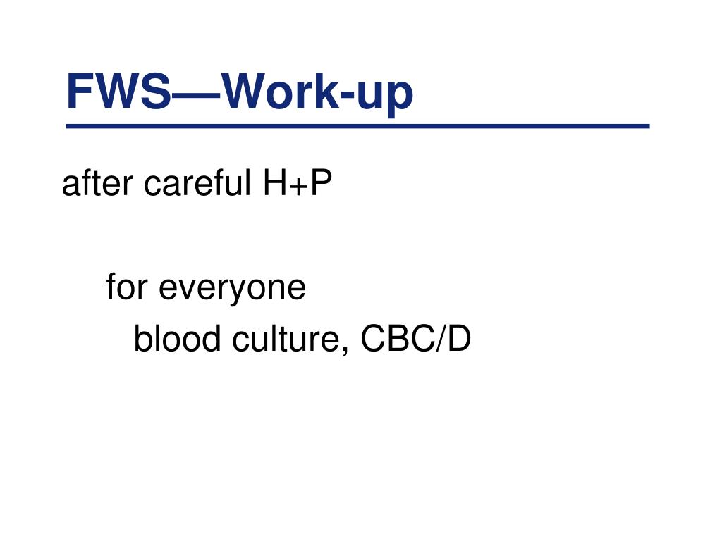 PPT - Pediatric Mysteries (including FWS / FUO) PowerPoint Presentation ...