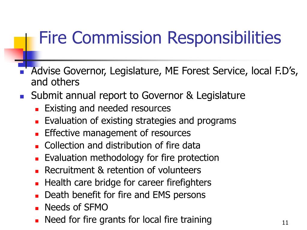 PPT - Maine Fire Protection Services Commission PowerPoint Presentation ...