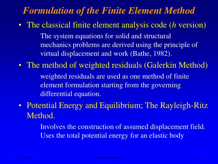 PPT - History of Finite Element Analysis PowerPoint Presentation - ID ...