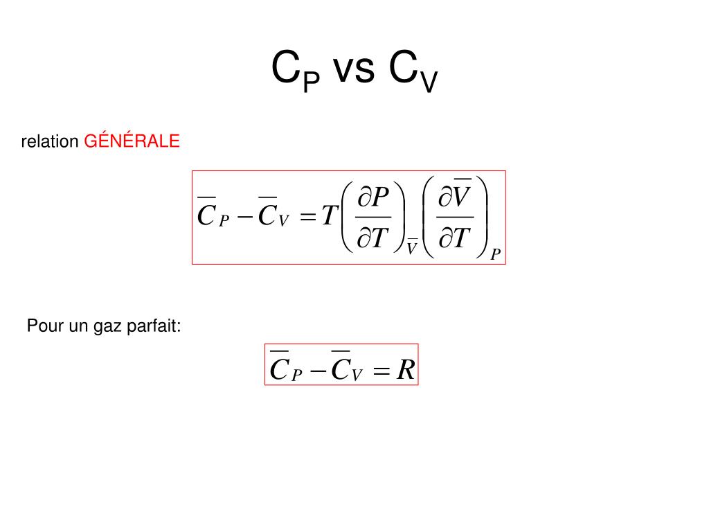 PPT - Compression et détente isotherme d’un gaz parfait PowerPoint ...