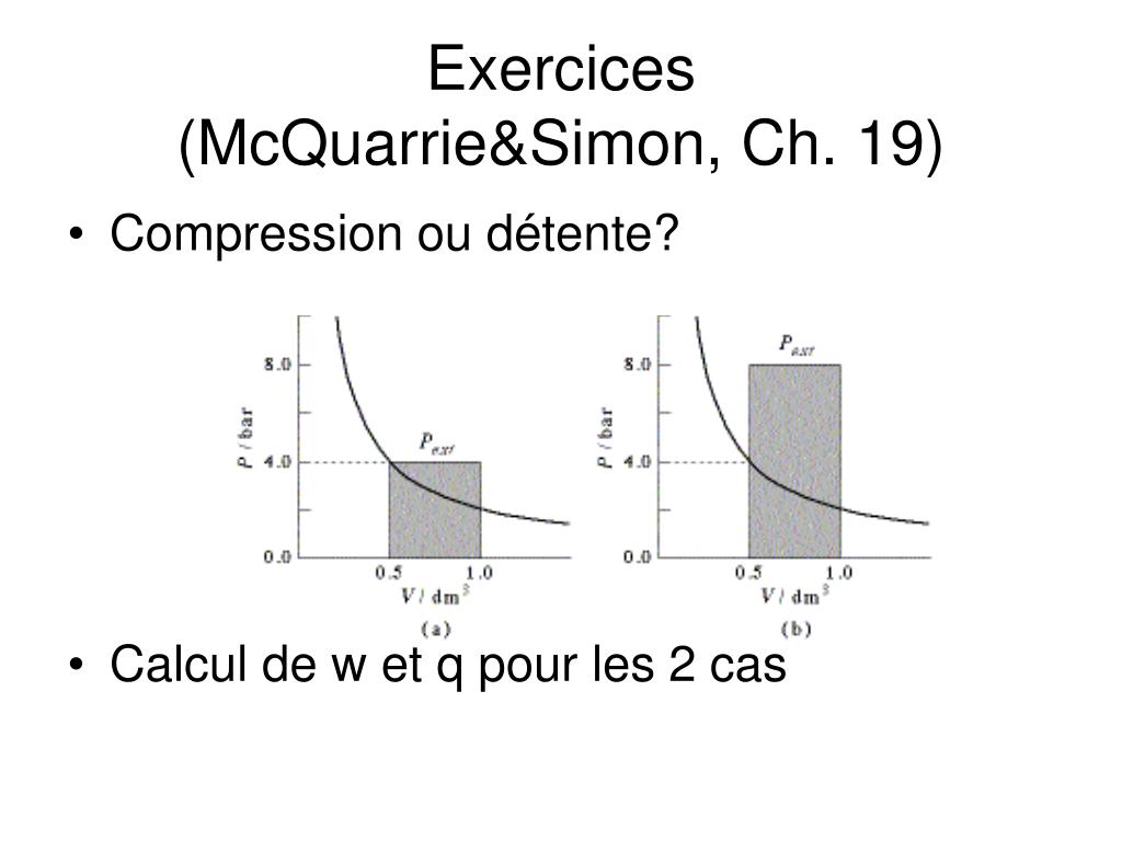 PPT - Compression et détente isotherme d’un gaz parfait PowerPoint ...