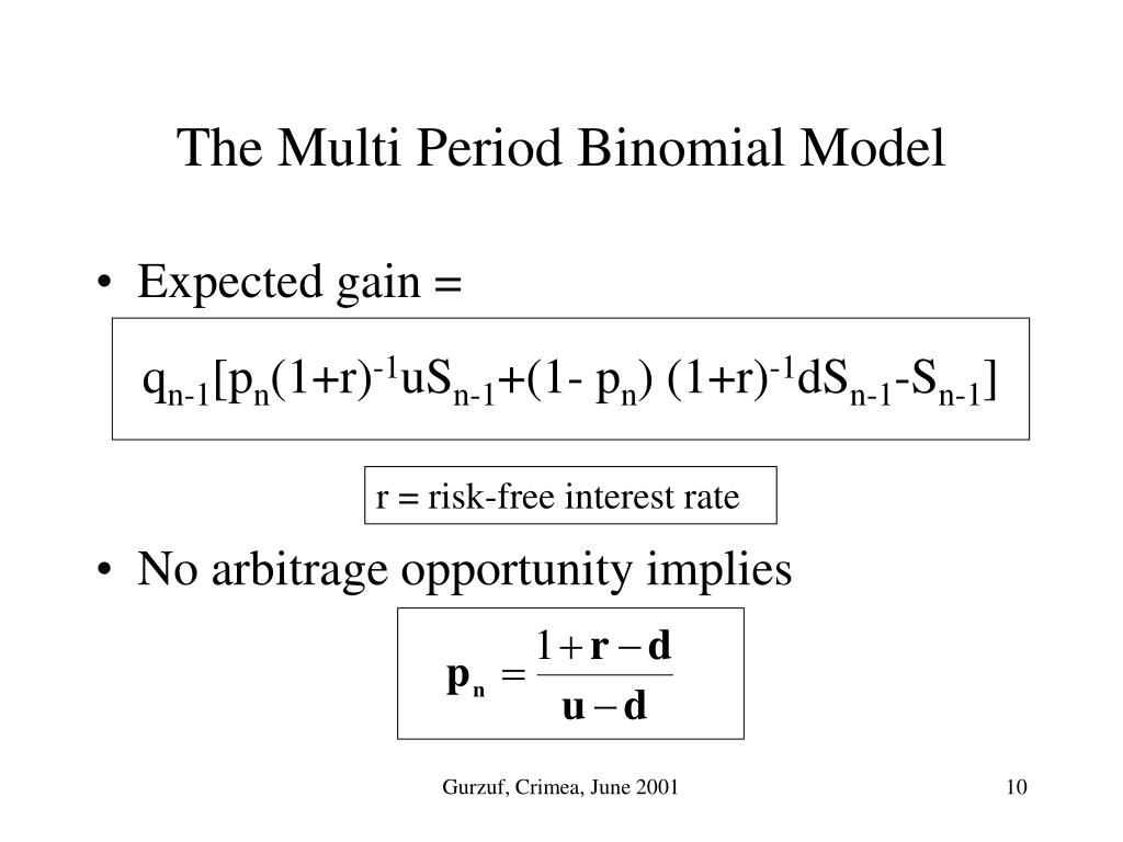 PPT - Option Pricing: The Multi Period Binomial Model PowerPoint ... PPT - Option Pricing: The Multi Period Binomial Model PowerPoint ...