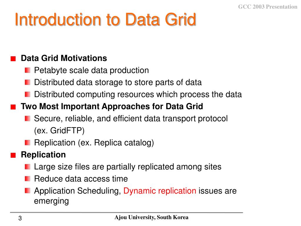 Ppt Dynamic Data Grid Replication Strategy Based On Internet Hierarchy Powerpoint Presentation