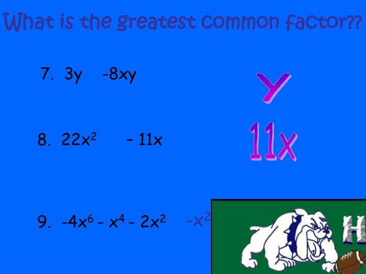 PPT - Factoring GCF and Trinomials PowerPoint Presentation - ID:3303919
