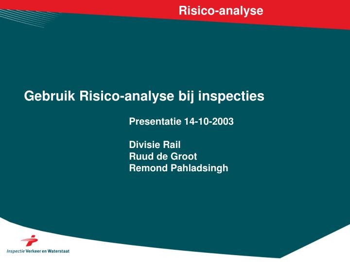 PPT - Risico-analyse PowerPoint Presentation, free download - ID:3304430