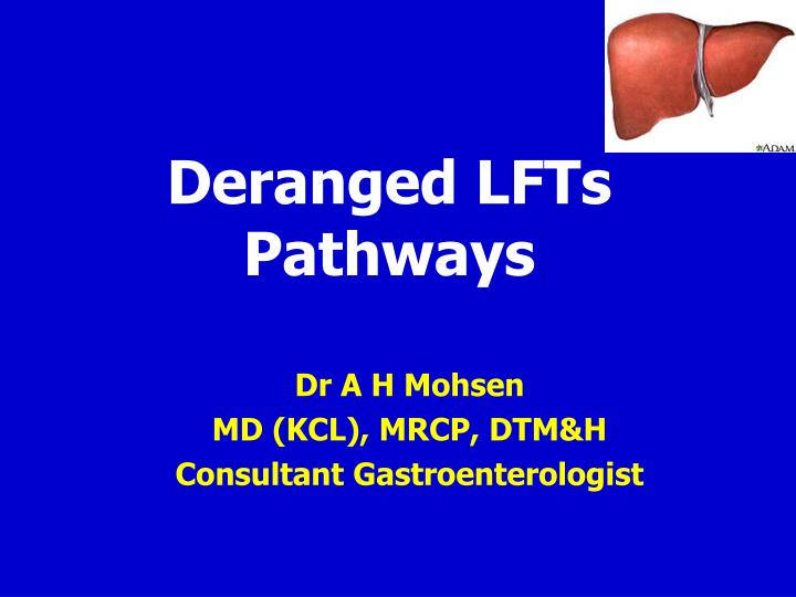 PPT - Deranged LFTs Pathways PowerPoint Presentation, free download ...