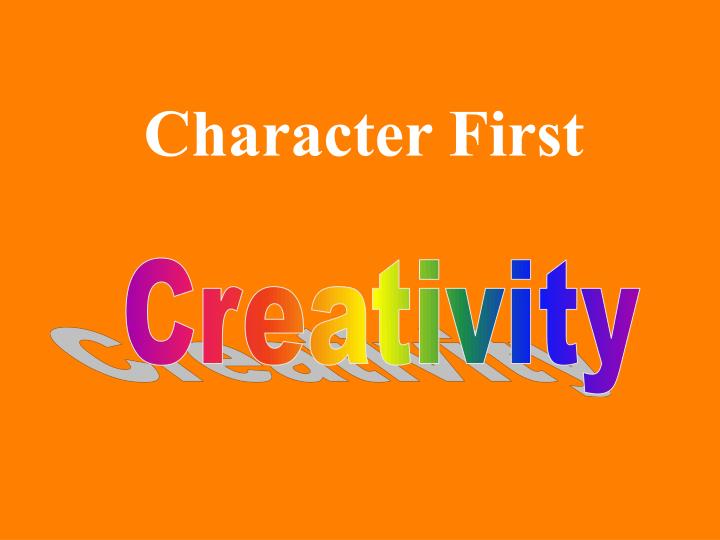 PPT - Character First PowerPoint Presentation, free download - ID:3304639