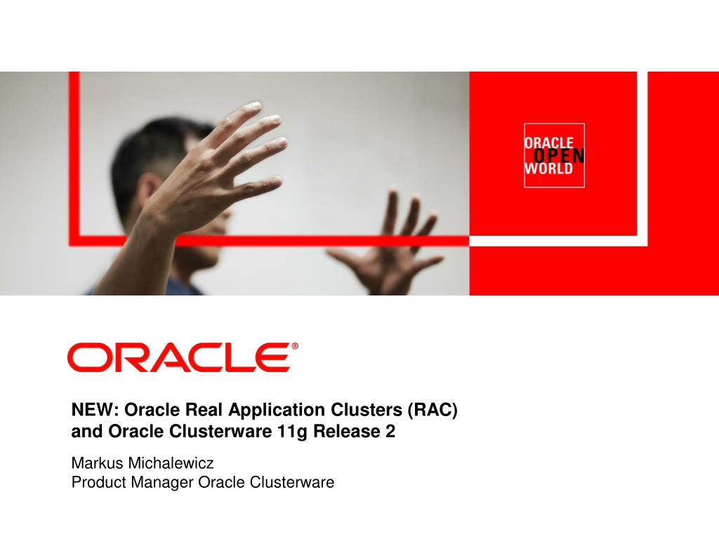 Ppt New Oracle Real Application Clusters Rac And Oracle Clusterware 11g Release 2