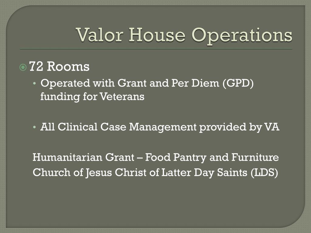 PPT - Veteran Homeless Programs Housing Authority of Salt Lake City ...