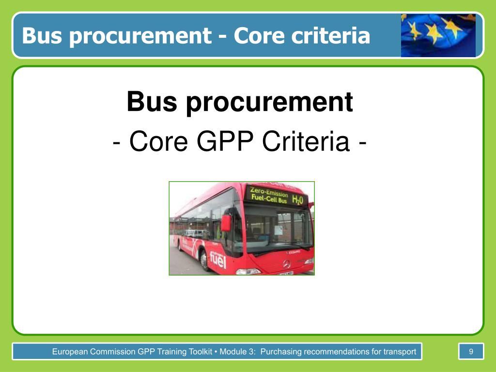 PPT - Criteria for bus procurement and public transport services Ms ...