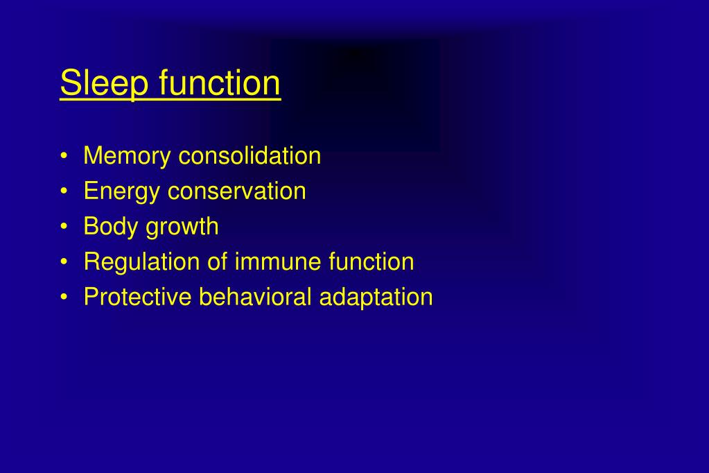 PPT - Physiology of sleep BY AHMAD YOUNES PROFESSOR OF THORACIC ...