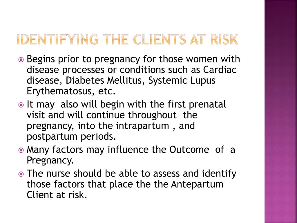 PPT - HIGH RISK ANTEPARTUM NURSING CARE PowerPoint Presentation, free ... PPT - HIGH RISK ANTEPARTUM NURSING CARE PowerPoint Presentation, free ...