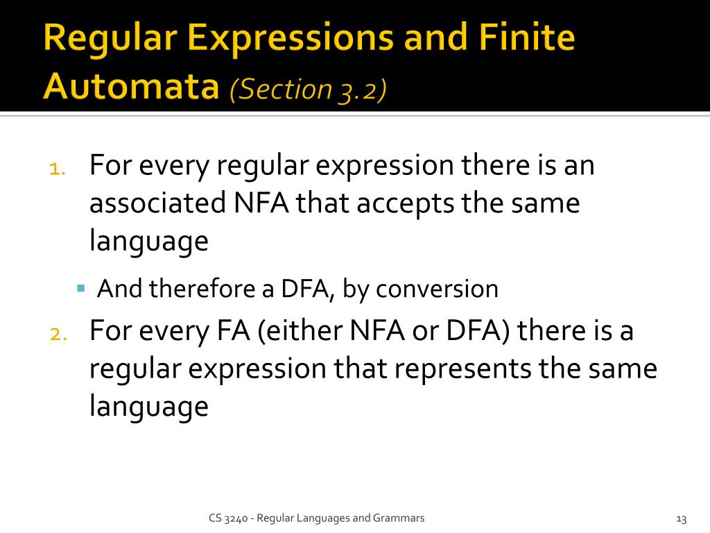 Ppt Regular Languages And Grammars Powerpoint Presentation Free