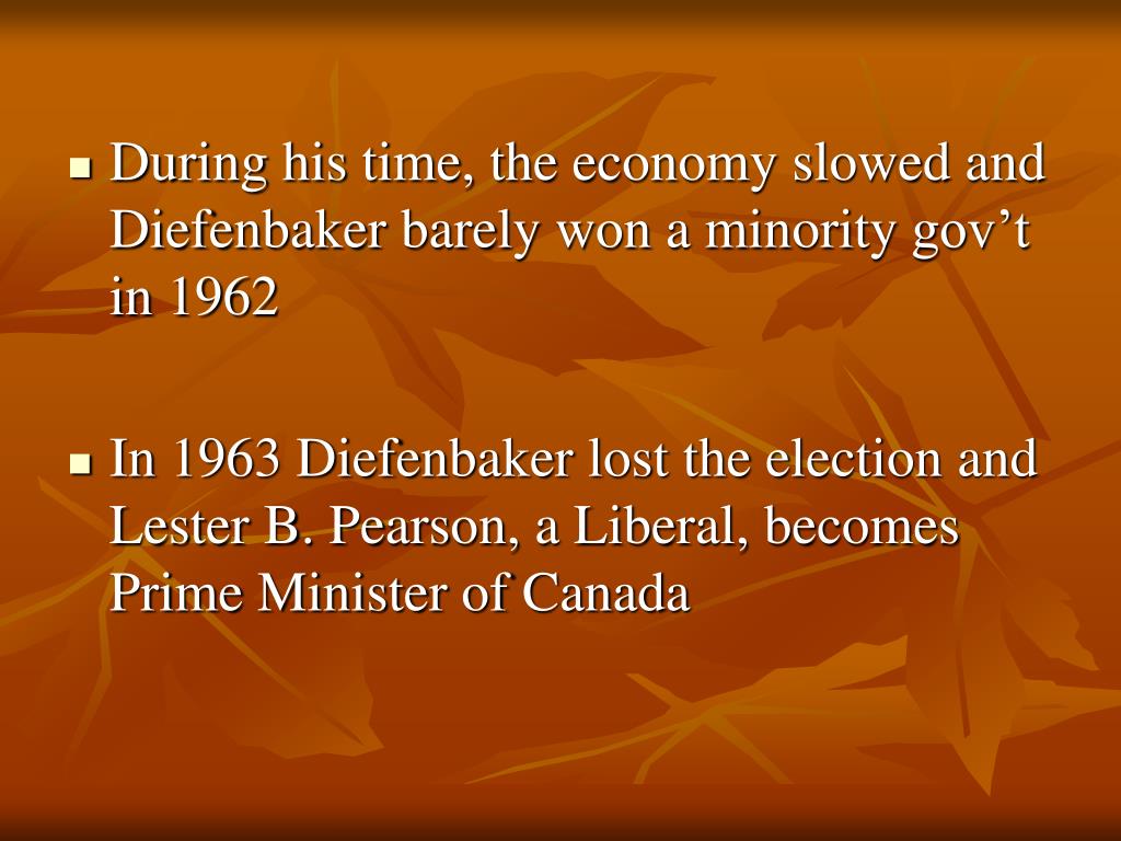 PPT - Canadian Politics During the1950s & 60s PowerPoint Presentation ...