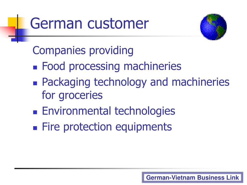 PPT - German-Vietnam Business Link Consulting and Management for ...