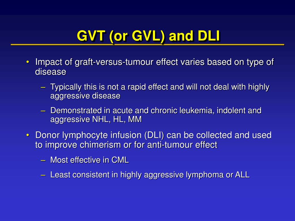 PPT - Allogeneic Hematopoietic Stem Cell Transplant for the Medical ...