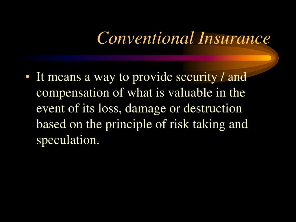 PPT - TAKAFUL THE ISLAMIC INSURANCE PowerPoint Presentation, free ...