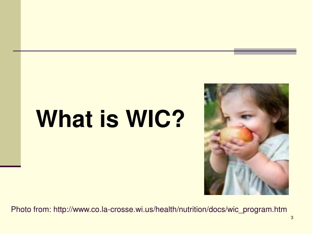 PPT - WIC: Women Infants and Children PowerPoint Presentation, free ...