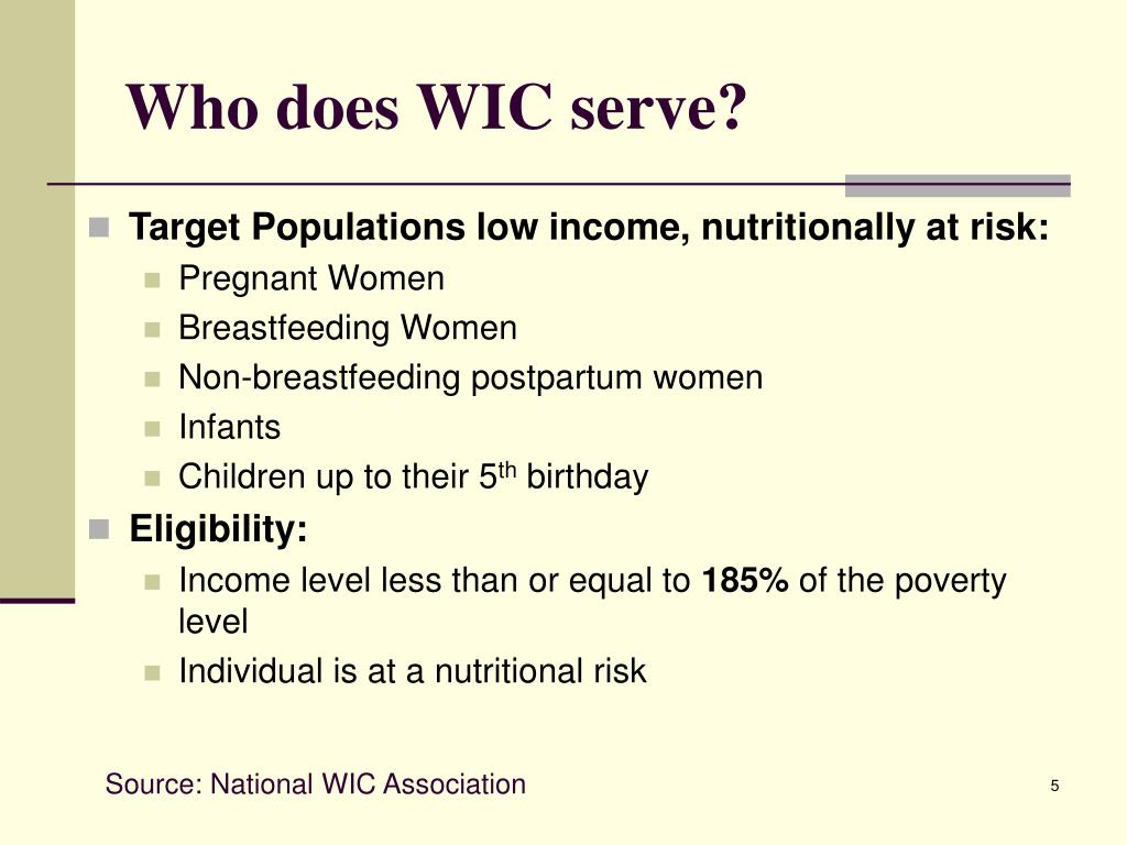 PPT - WIC: Women Infants and Children PowerPoint Presentation, free ...