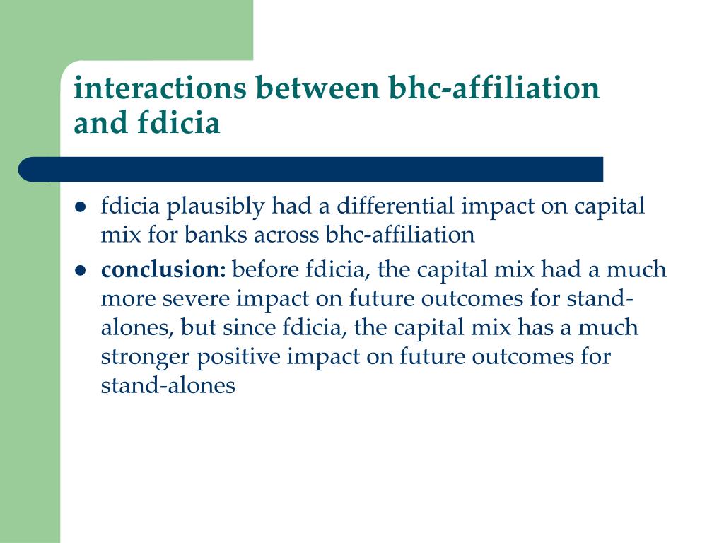 PPT - Does the market discipline banks? New evidence from bank capital ...