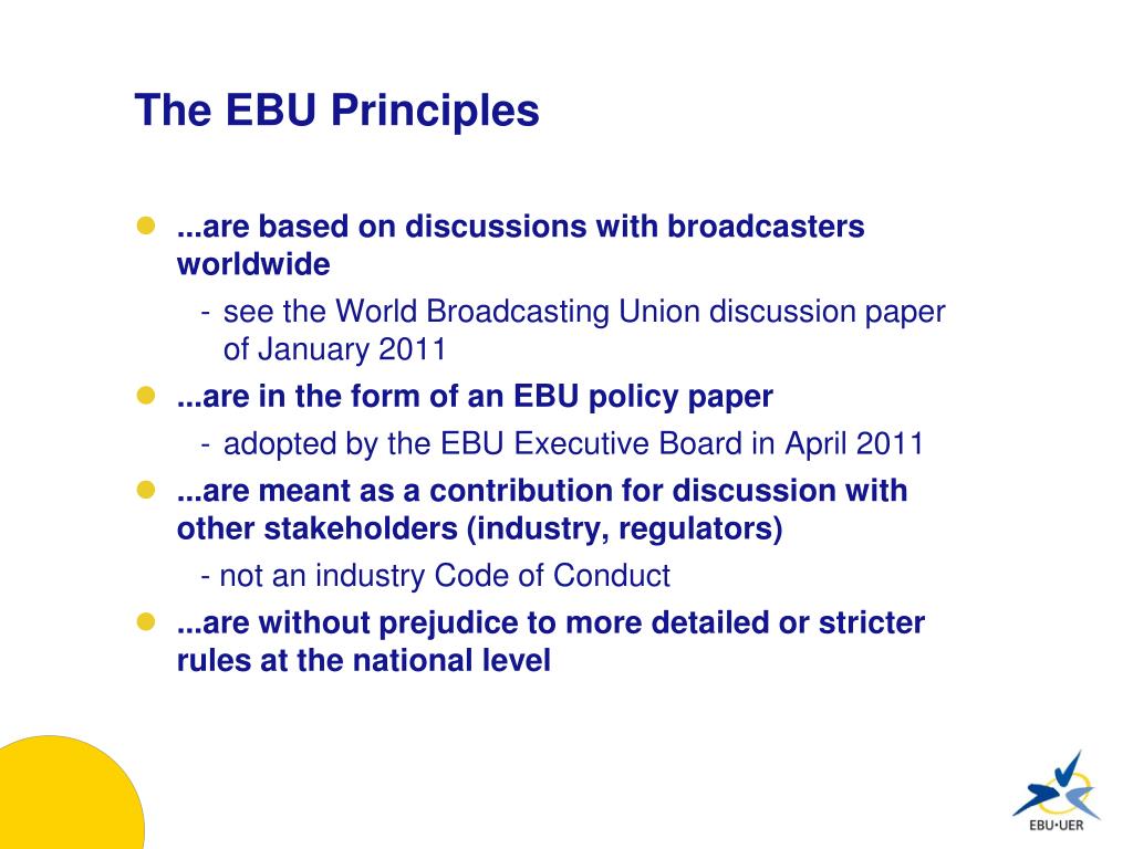 PPT - EBU Principles for Hybrid Television: Ensuring Integrity and ...
