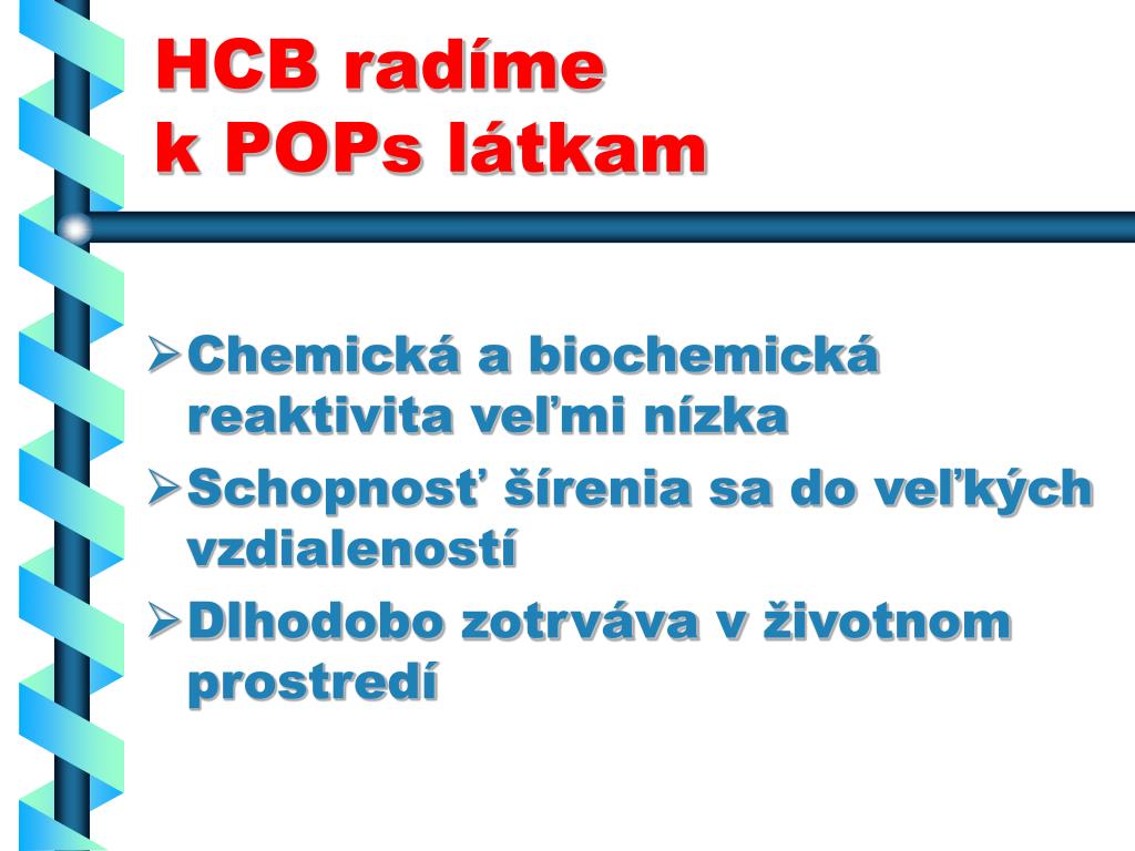 PPT - Zdroje a emisie HCB v Slovenskej republike PowerPoint ...