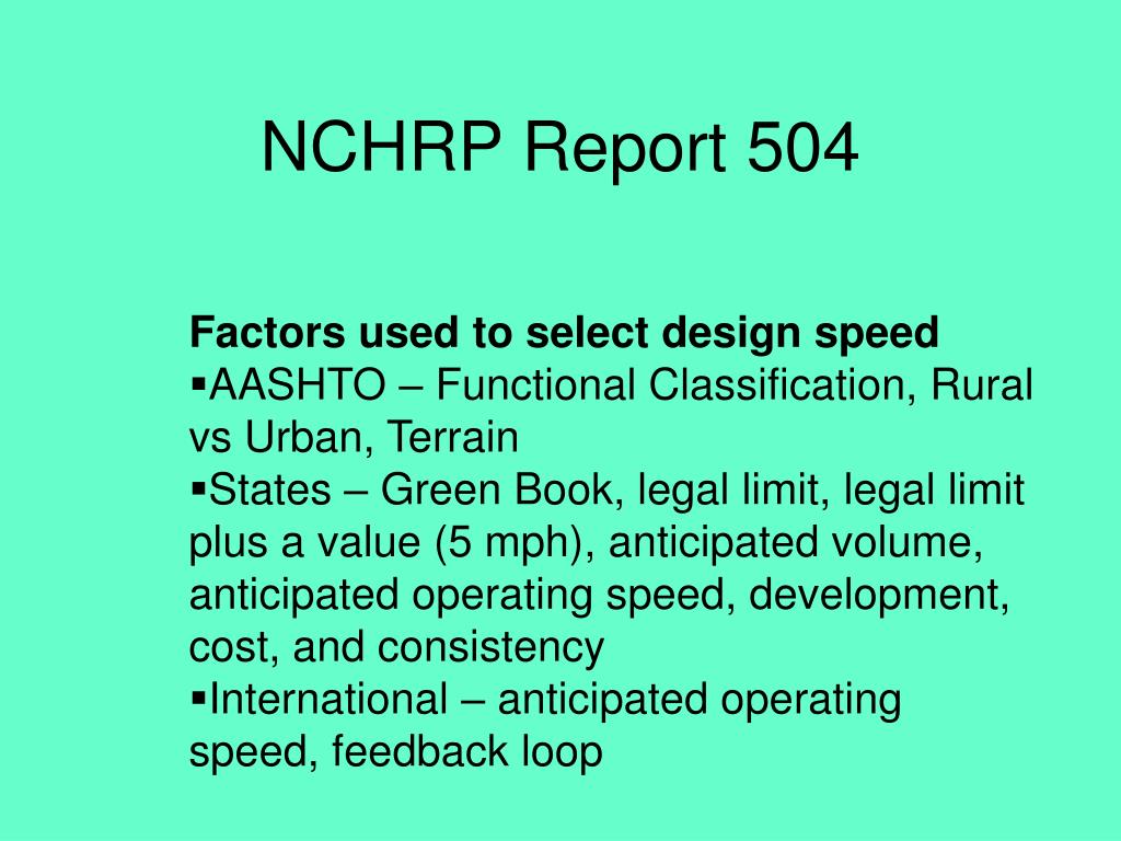 PPT - Design Speed and Operating Speed PowerPoint Presentation, free ... PPT - Design Speed and Operating Speed PowerPoint Presentation, free ...