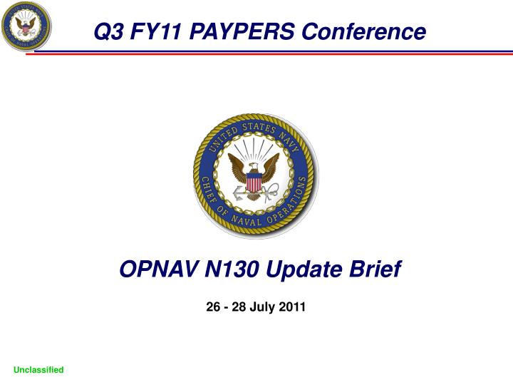 PPT - Unclassified PowerPoint Presentation, free download - ID:3309705