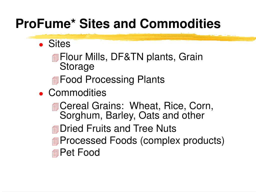 PPT - Sulfuryl Fluoride ProFume* Gas Fumigant Technical Update August 5 ...