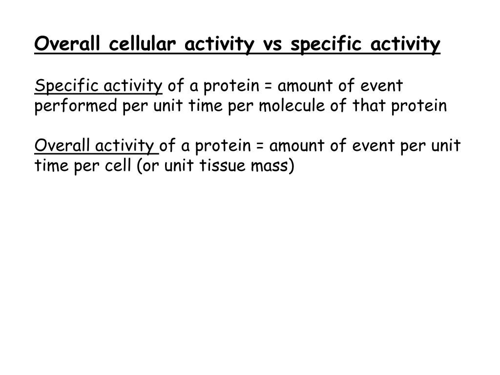 PPT - This class: Regulation of protein activities (1) What is a ...
