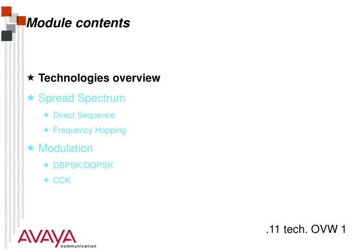 PPT - Module contents PowerPoint Presentation, free download - ID:3314630