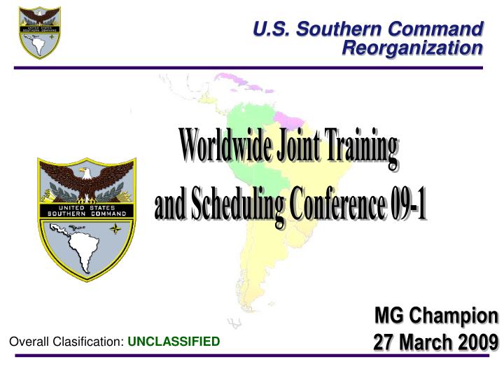 PPT - Overall Clasification: UNCLASSIFIED PowerPoint Presentation, free ...