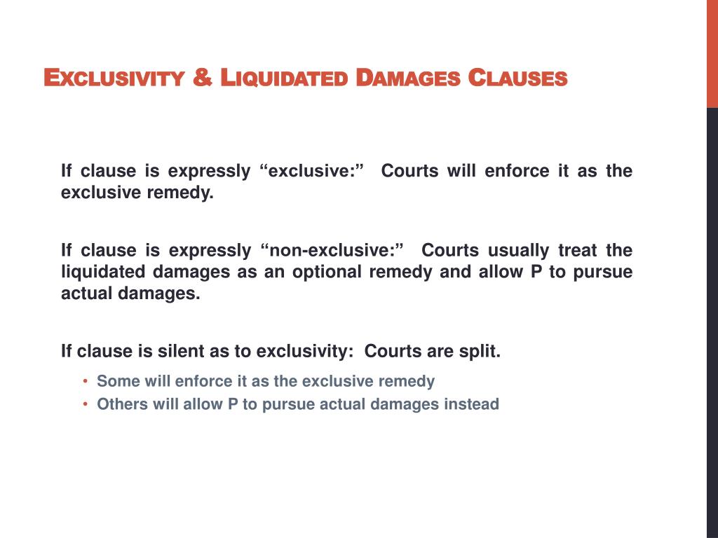 PPT - Liquidated Damages & Penalty Analysis PowerPoint Presentation ...