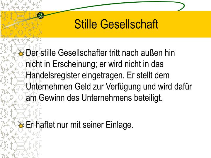 PPT - Die unterschiedlichen Personengesellschaften: Begriff und ...