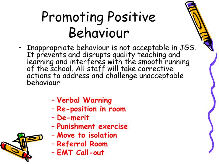 PPT - Promoting Positive Behaviour PowerPoint Presentation - ID:3315353