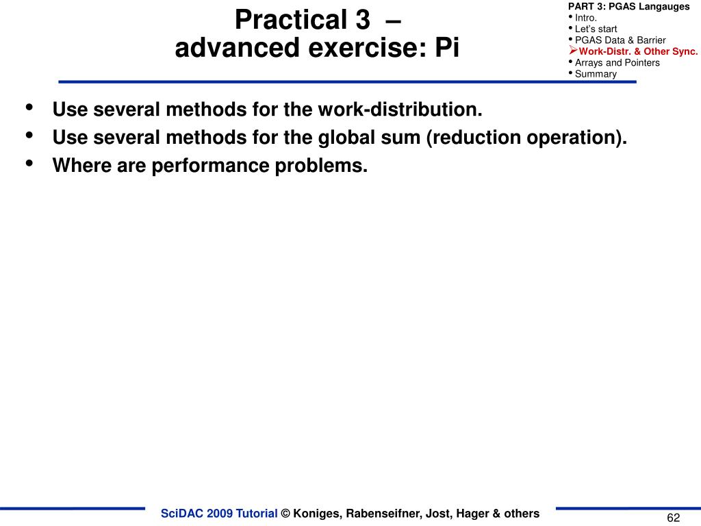 Ppt Programming Models And Languages For Clusters Of Multi Core Nodes Part 3 Pgas Languages