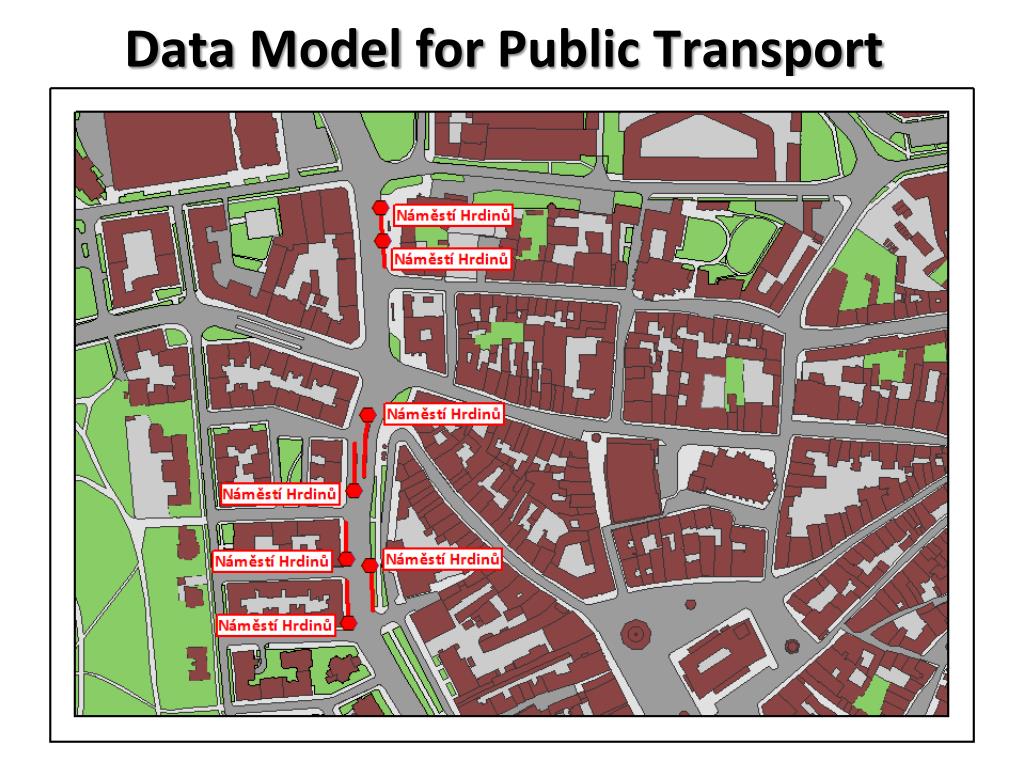 PPT - Geodata for M anagement of P ublic T ransport in the Czech ...