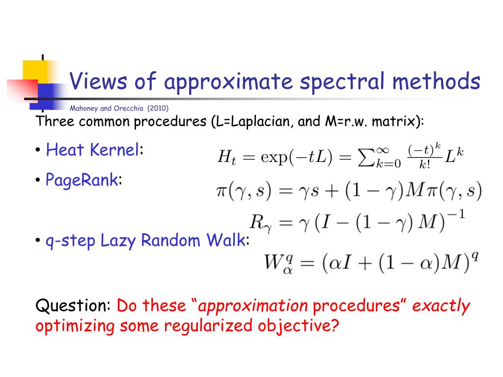 Ppt Implicit Regularization In Sublinear Approximation Algorithms Powerpoint Presentation Id
