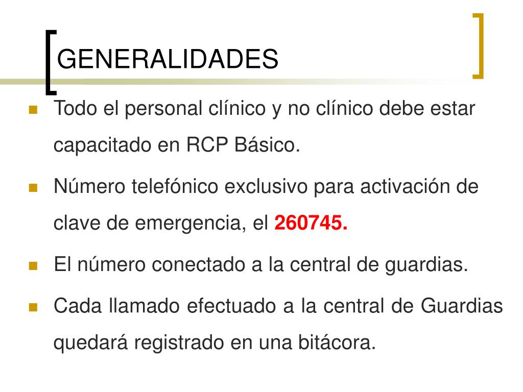 PPT - Norma de sistema de claves de emergencia PowerPoint Presentation ...